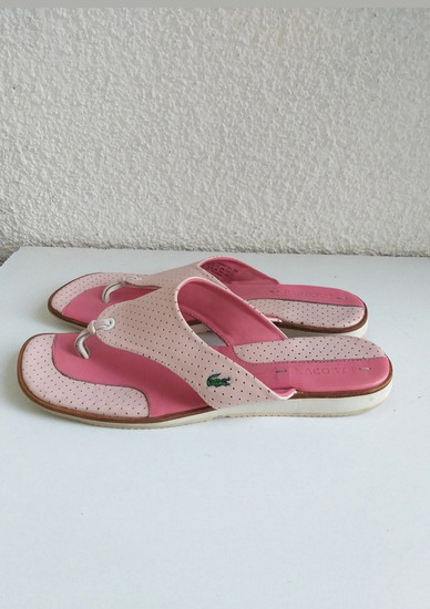 Lacosta pink papuče