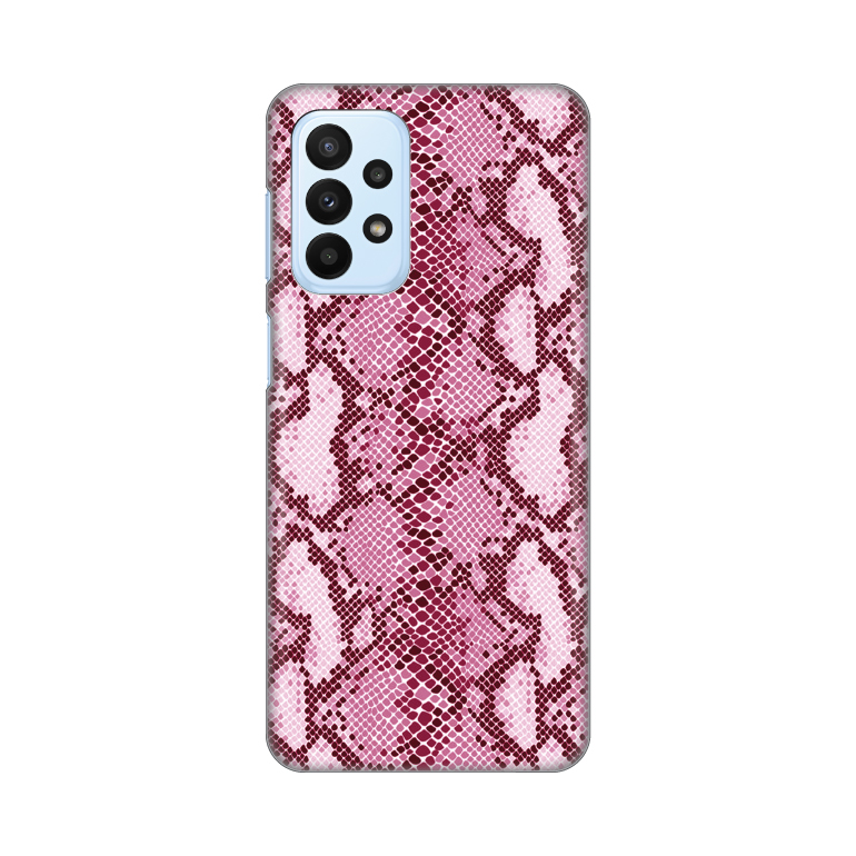 Zastitna silikonska maska (futrola) PRINT - Samsung A235 Galaxy A23 Pink Snake