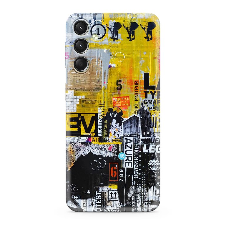 Zastitna ultra tanka (skin) maska / futrola PRINT CLEAR - Samsung A245 Galaxy A24 4G ND0349 (MS)