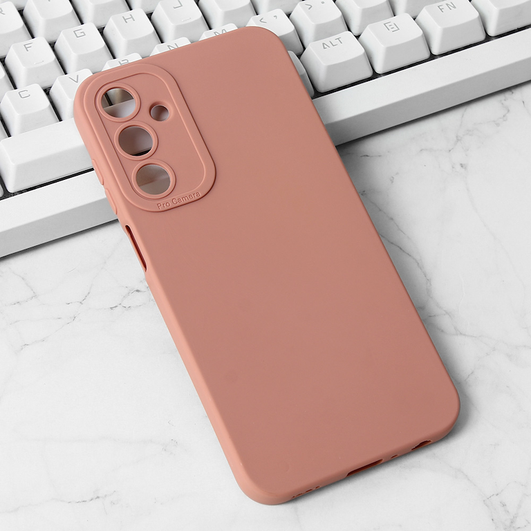 Zastitna maska (futrola) Silikon Pro Camera - Samsung A256B Galaxy A25 roze