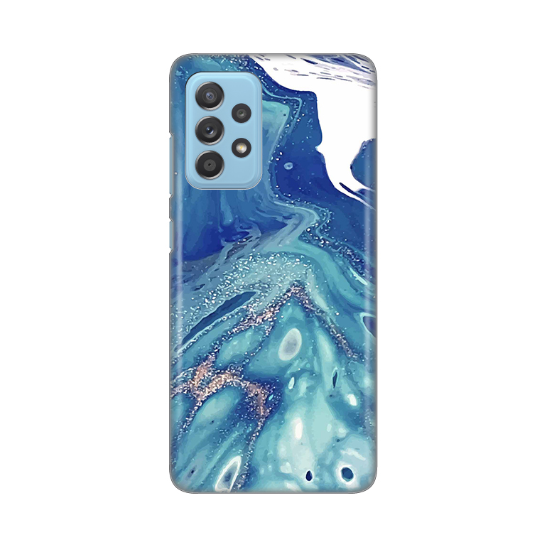 Zastitna silikonska maska (futrola) PRINT - Samsung A525 Galaxy A52 4G/A526 Galaxy A52 5G/A528B Galaxy A52s 5G Blue Marble