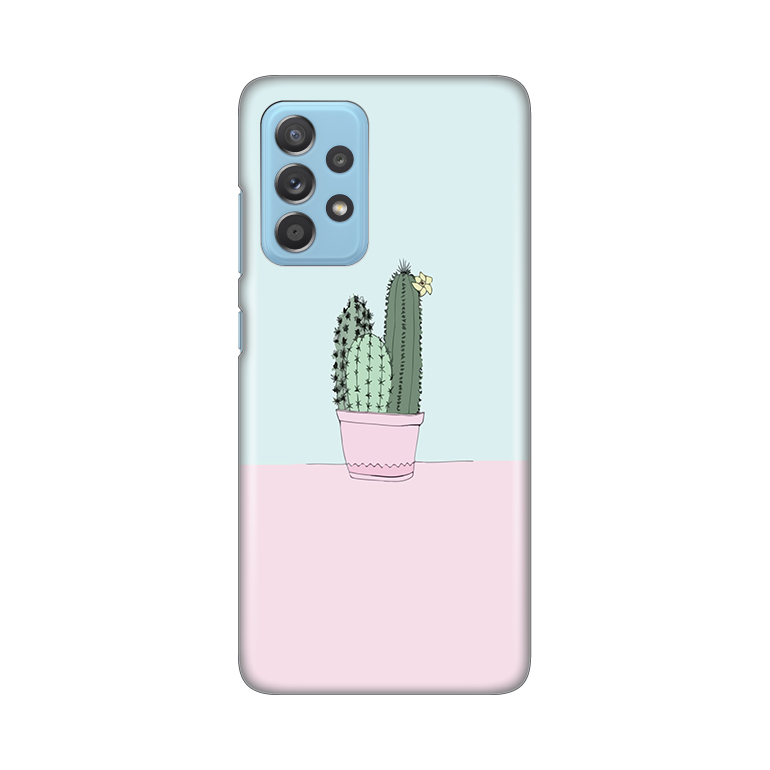 Zastitna silikonska maska (futrola) PRINT - Samsung A525 Galaxy A52 4G/A526 Galaxy A52 5G/A528B Galaxy A52s 5G Cactus