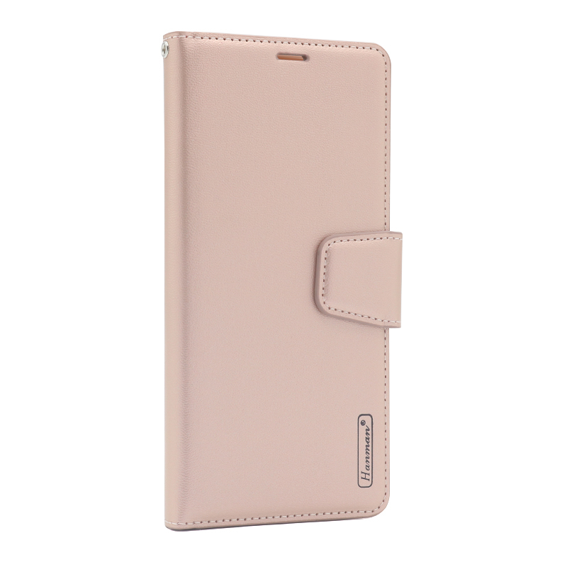 Zastitna maska (futrola) na preklop (bi fold) HANMAN II - Samsung A536 Galaxy A53 5G svetlo roze (MS)