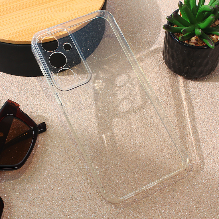 Zastitna maska (futrola) Sparkle Dust - Samsung A556 Galaxy A55 5G Transparent