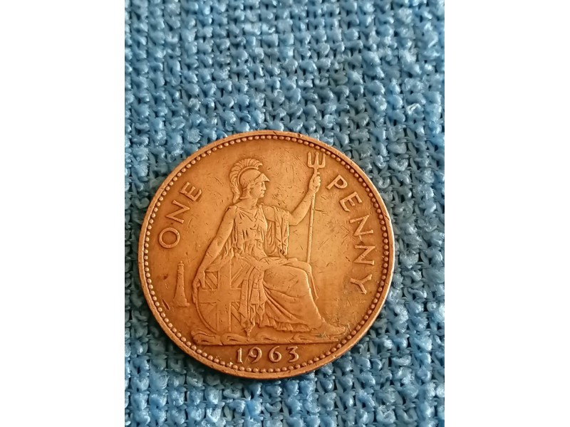 ONE PENNY 1963. Velika Britanija