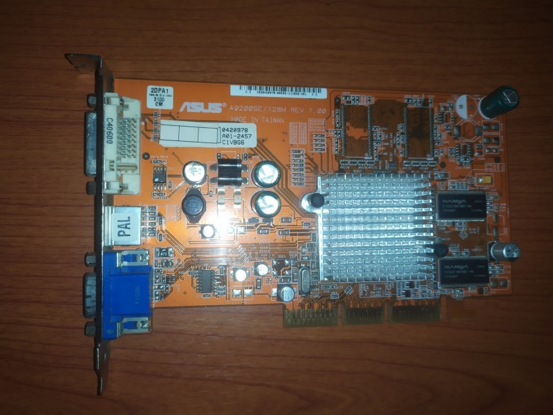 Asus A9200SE 128MB AGP