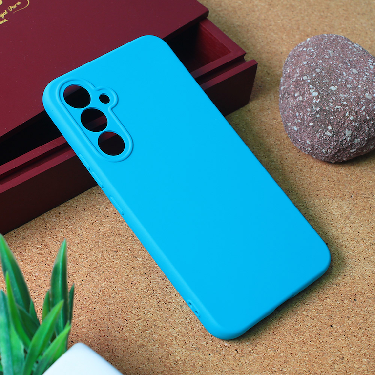 Zastitna maska (futrola) Teracell Giulietta - Samsung A546B Galaxy A54 5G mat svetlo plava