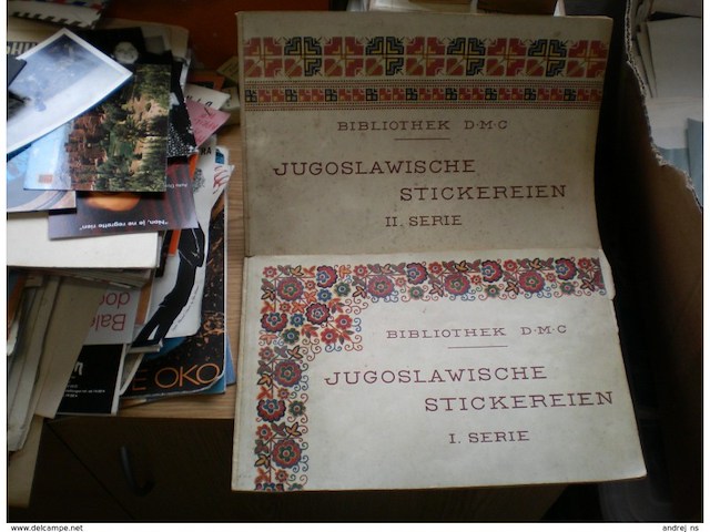 Jugoslawische Stickereien I i II, Bibliothek D.M.C