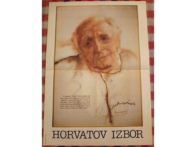 plakat HORVATOV IZBOR