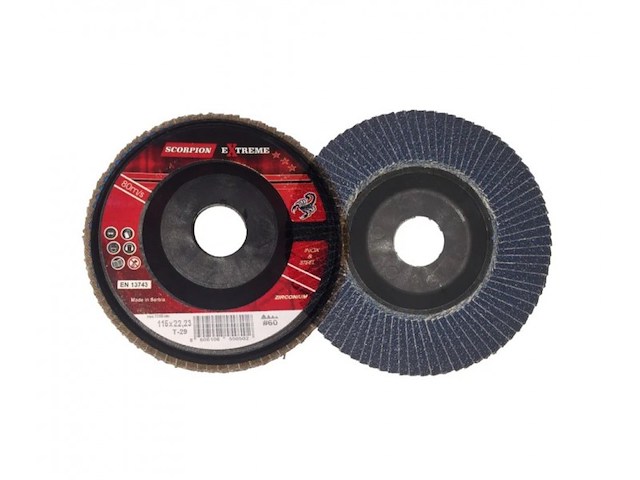 Lamelni brusni disk Scorpion Extreme 40-80gr.