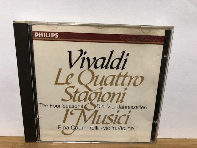 Vivaldi, Pina Carmirelli, I Musici – Le Quattro Stagio