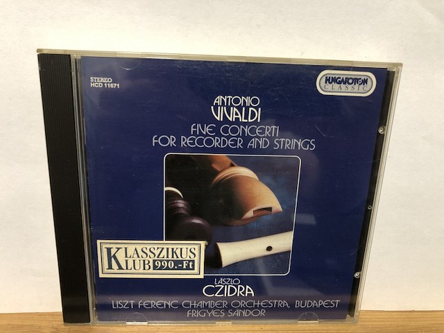 Antonio Vivaldi, László Czidra, Liszt Ferenc Chamber Or