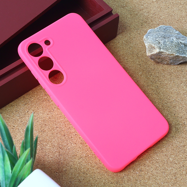 Zastitna maska (futrola) Teracell Giulietta - Samsung S911B Galaxy S23 mat pink
