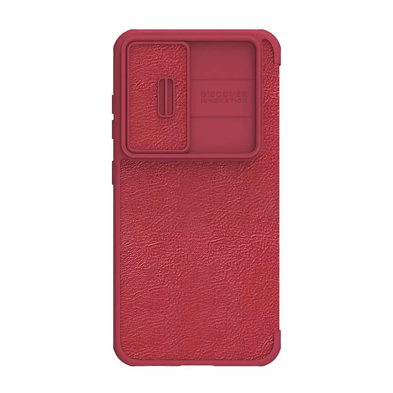 Zastitna maska (futrola) Nillkin Qin Pro Leather - Samsung S916B Galaxy S23 Plus crvena