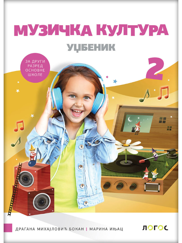 Muzička kultura 2 – udžbenik s dodatnim materijalima (karticama) REVIDIRANO IZDANJE!