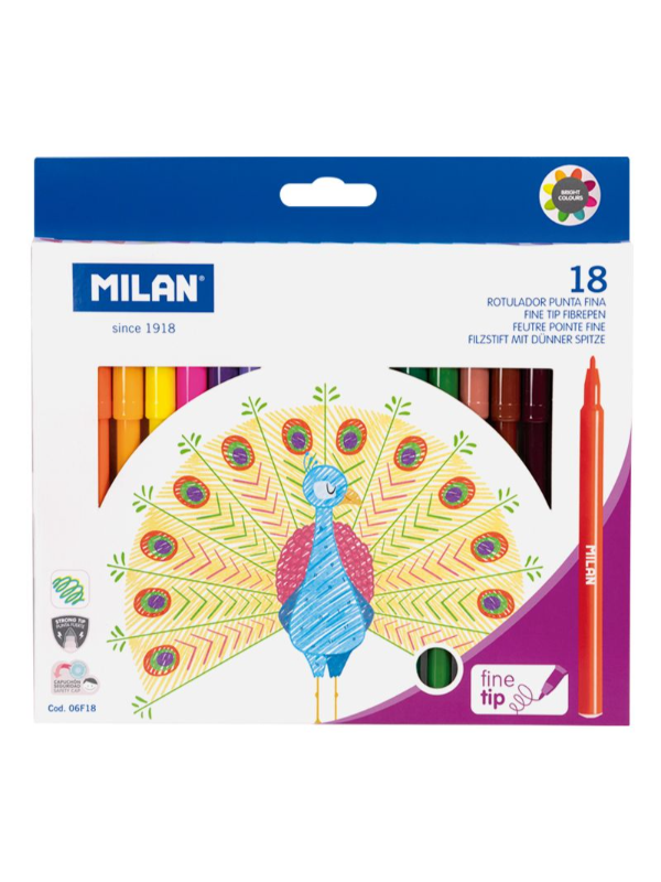 06F18 Flomasteri Milan 1/18