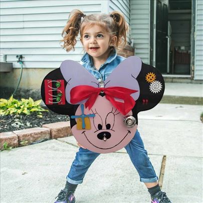 Montesori tabla Minnie Mouse