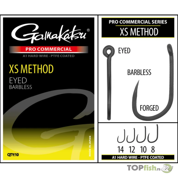 Gamakatsu Pro-C XS Method Eyed A1 PTFE BL