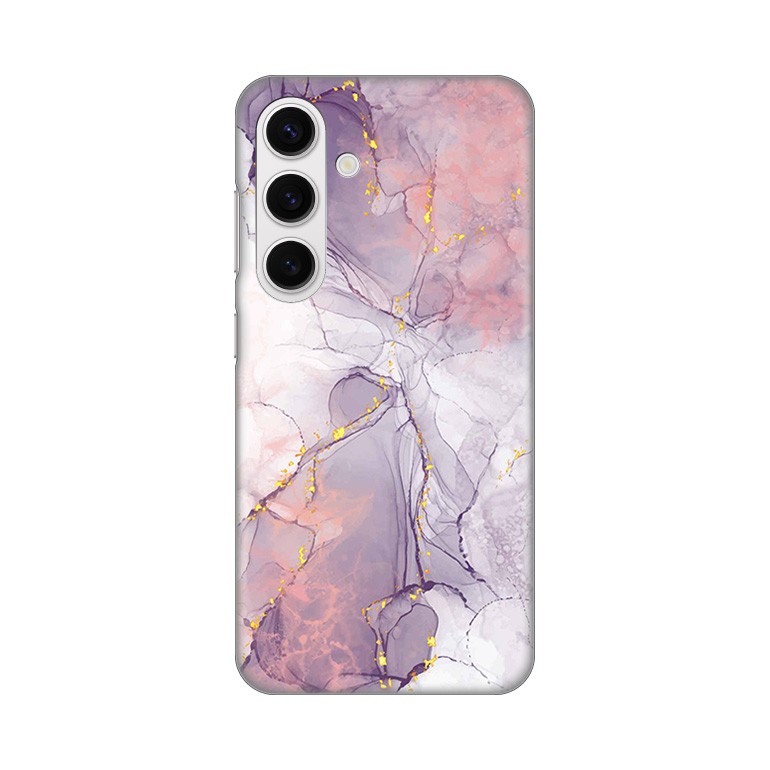 Zastitna silikonska maska (futrola) PRINT - Samsung S921B Galaxy S24 Pink Marble