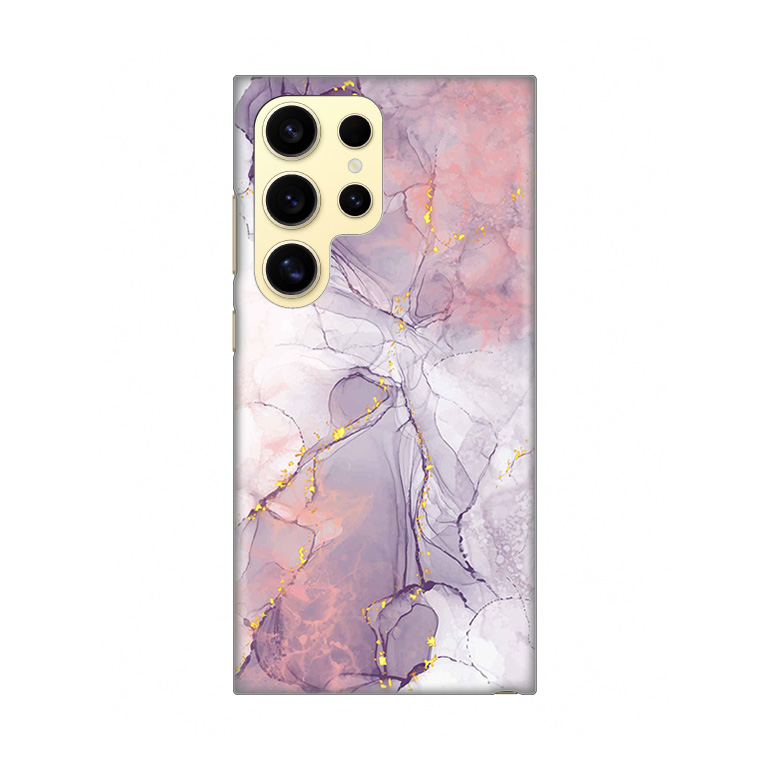 Zastitna silikonska maska (futrola) PRINT - Samsung S928B Galaxy S24 Ultra Pink Marble