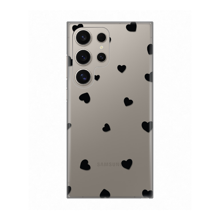 Zastitna ultra tanka (skin) maska / futrola PRINT - Samsung S928B Galaxy S24 Ultra Hearts