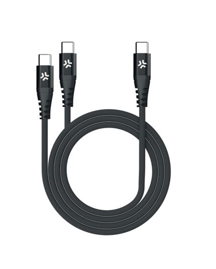 Kabl za punjenje USB-C na 2 USB-C