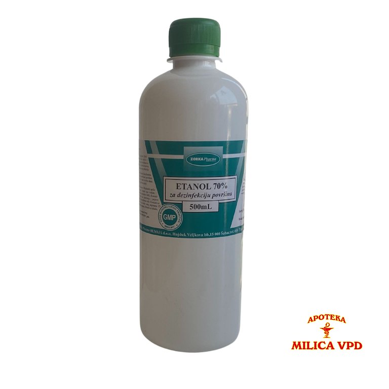 Alkohol 70% Zorka 500ml