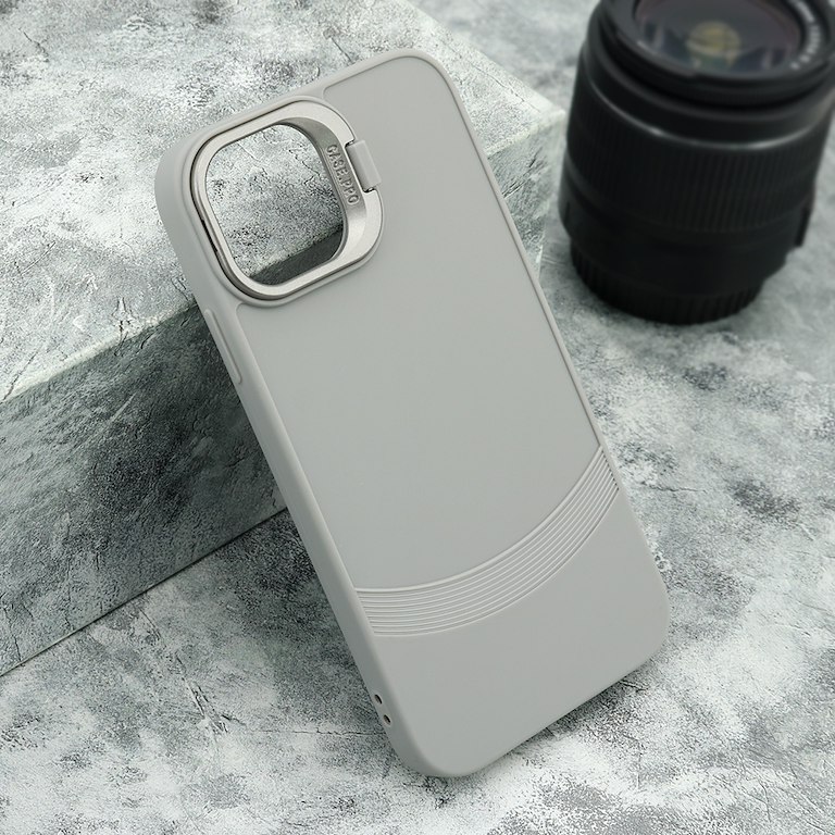 Zastitna maska (futrola) CAMERA HOLDER - iPhone 11 (6.1) siva (MS)