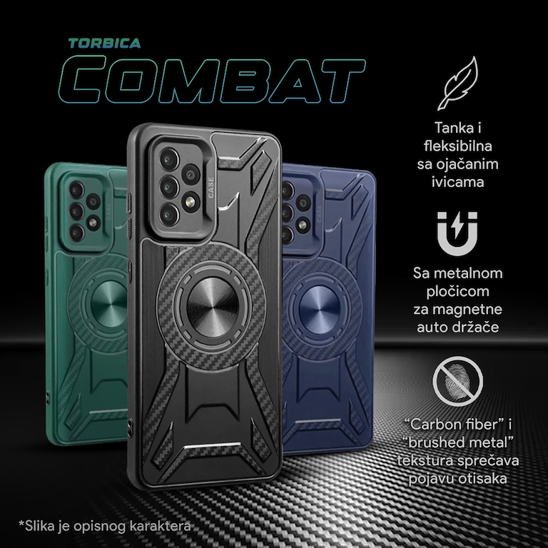 Zastitna maska (futrola) Combat - iPhone 11 6.1 plava