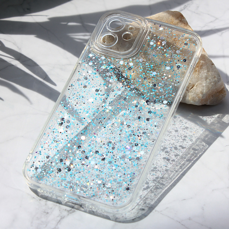 Zastitna maska (futrola) Glitter - iPhone 11 6.1 plava