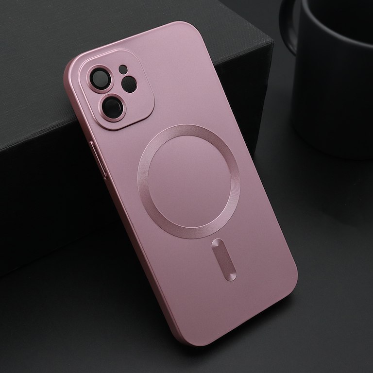 Zastitna maska (futrola) ELEGANT MAGSAFE - iPhone 12 roze (MS)