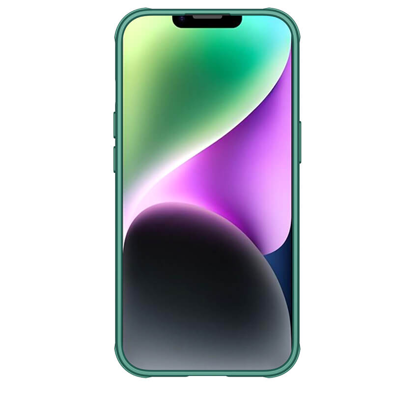 Zastitna maska (futrola) Nillkin CamShield Pro - iPhone 14 zelena
