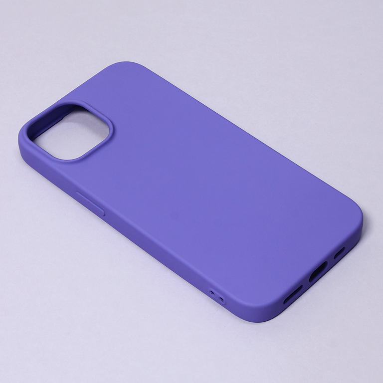 Zastitna maska (futrola) Teracell Giulietta - iPhone 14 mat ljubicasta