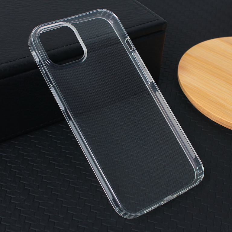 Zastitna silikonska maska (futrola) Ultra Thin with pluggy - iPhone 14 Transparent