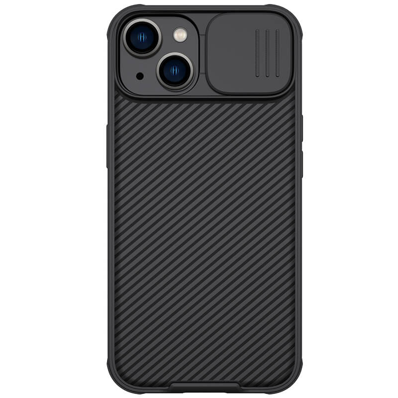 Zastitna maska (futrola) Nillkin CamShield Pro Magnetic - iPhone 14 Plus crna