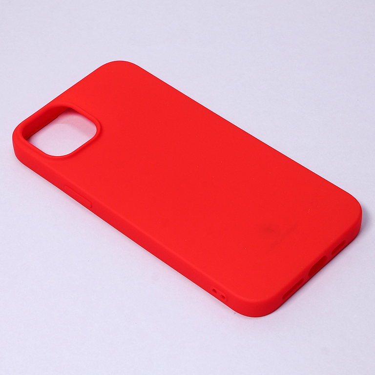 Zastitna maska (futrola) Teracell Giulietta - iPhone 14 Plus mat crvena