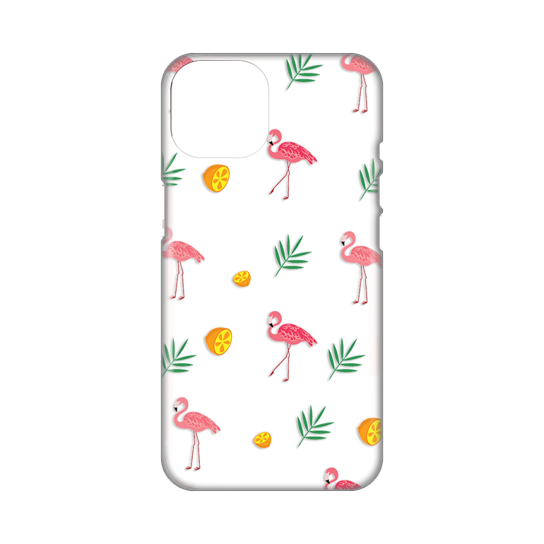 Zastitna ultra tanka (skin) maska / futrola PRINT - iPhone 14 Plus Flamingos
