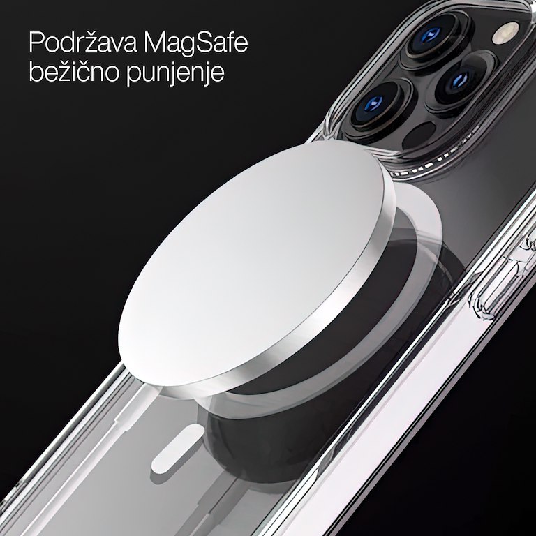 Zastitna maska (futrola) CRASHPROOF MAGNETIC CONNECTION - iPhone 14 Pro (6.1) (MS)