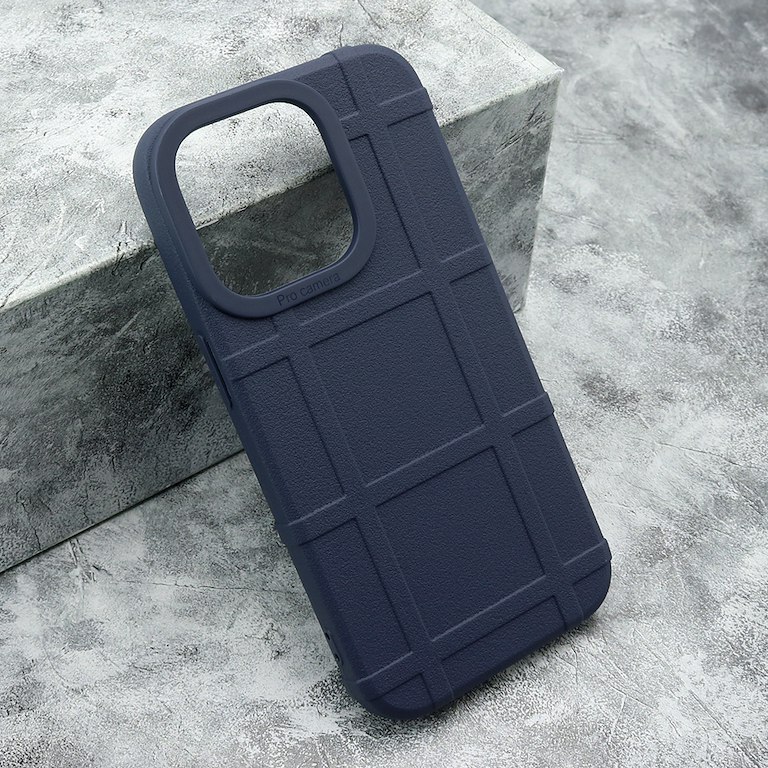 Zastitna maska (futrola) CUBE - iPhone 14 Pro (6.1) tamno plava (MS)