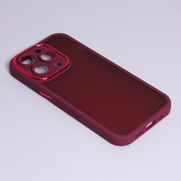 Zastitna maska (futrola) Shining Camera - iPhone 14 Pro crvena
