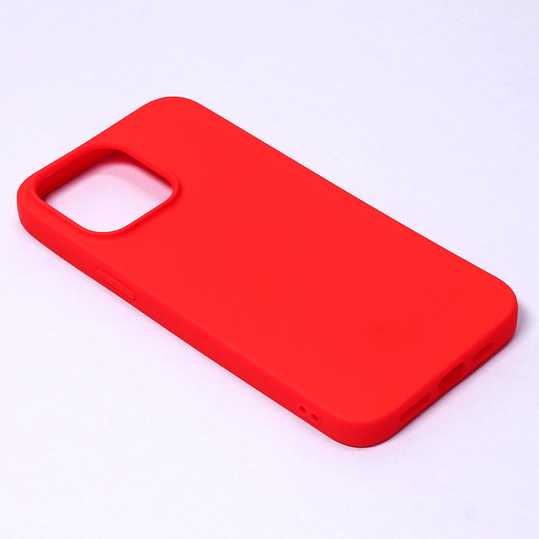 Zastitna maska (futrola) Teracell Giulietta - iPhone 14 Pro mat crvena
