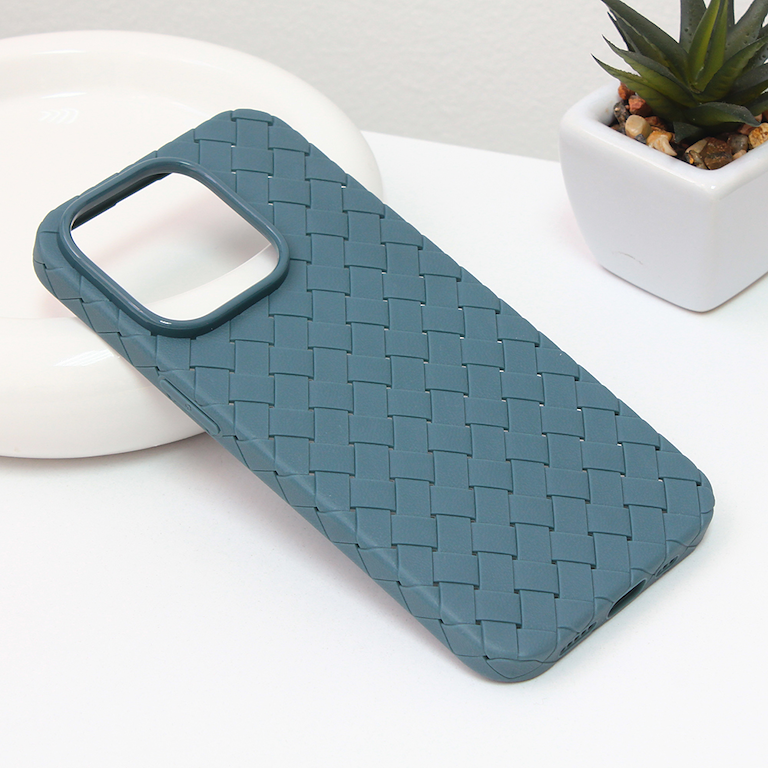 Zastitna maska (futrola) Weave case - iPhone 14 Pro svetlo zelena