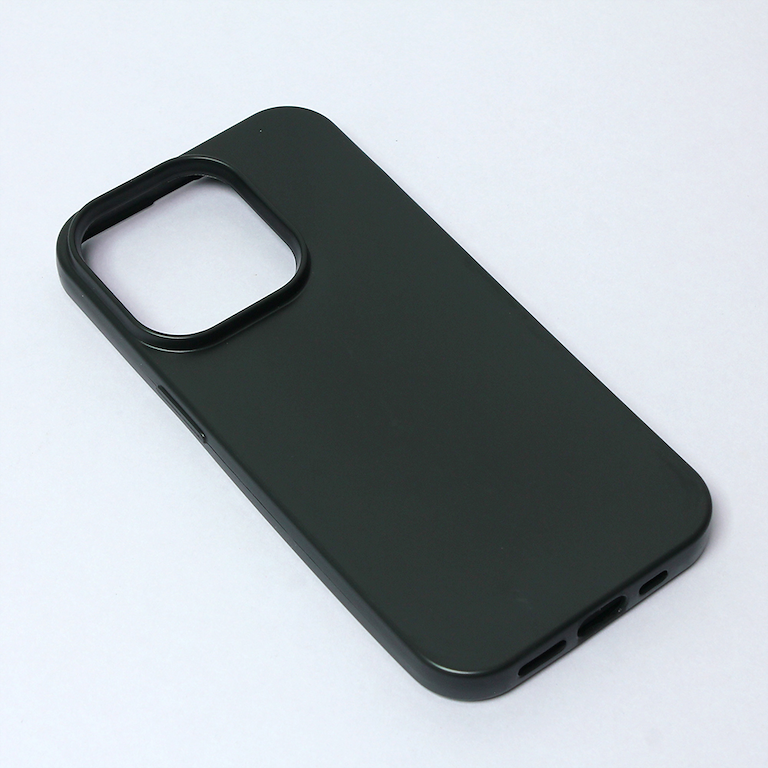 Zastitna silikonska maska (futrola) Skin - iPhone 14 Pro mat crna