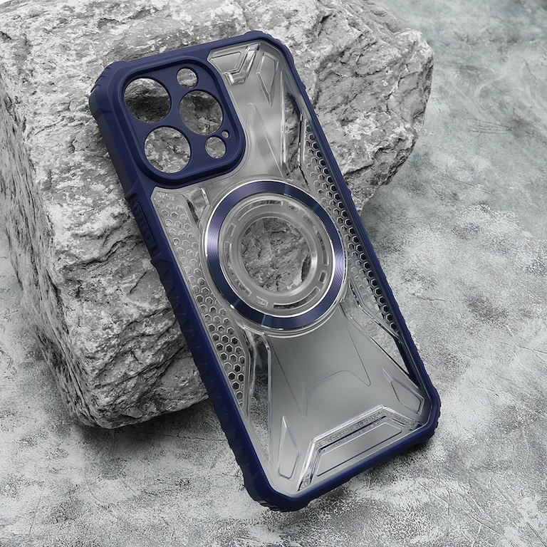 Zastitna maska (futrola) LENS MAGSAFE - iPhone 14 Pro Max (6.7) plava (MS)