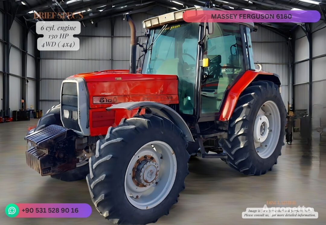 Massey Ferguson 6180 traktor točkaš