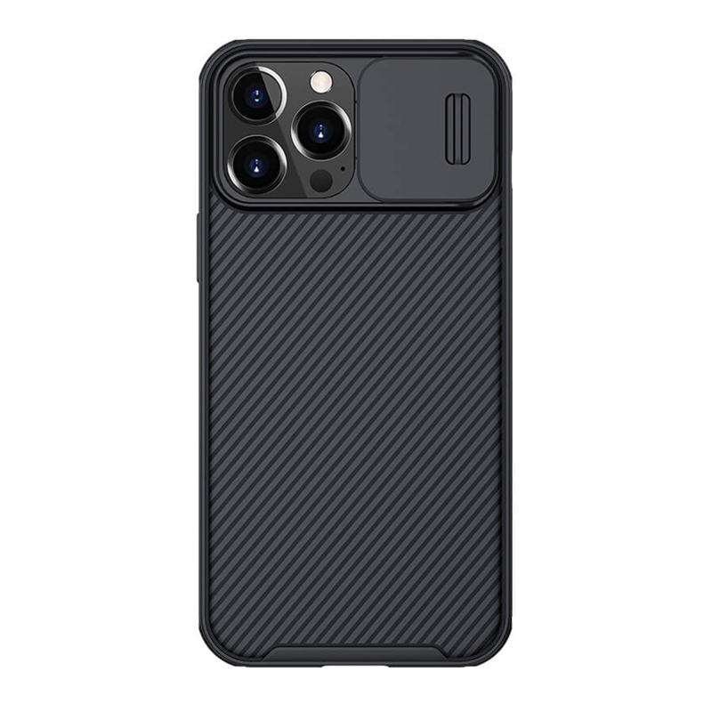 Zastitna maska (futrola) Nillkin Cam Shield Pro - iPhone 14 Pro Max crna (MS)