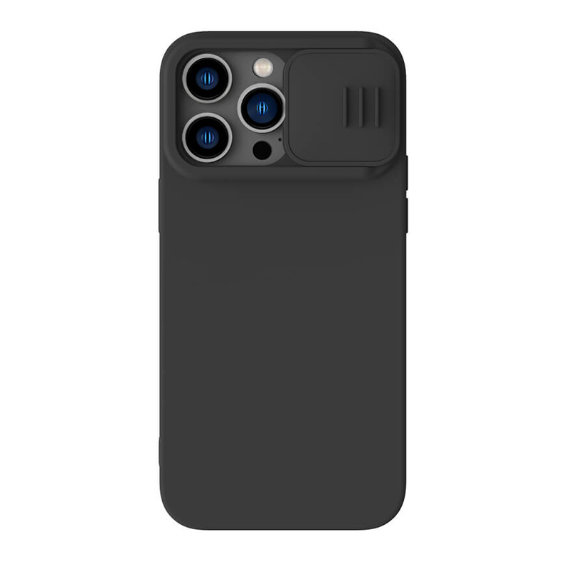 Zastitna maska (futrola) Nillkin Cam Shield Silky - iPhone 14 Pro Max (6.7) crna (MS)