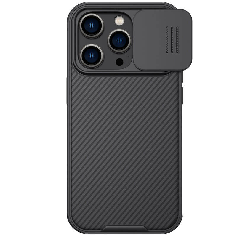 Zastitna maska (futrola) Nillkin CamShield Pro Magnetic - iPhone 14 Pro Max 6.7 crna