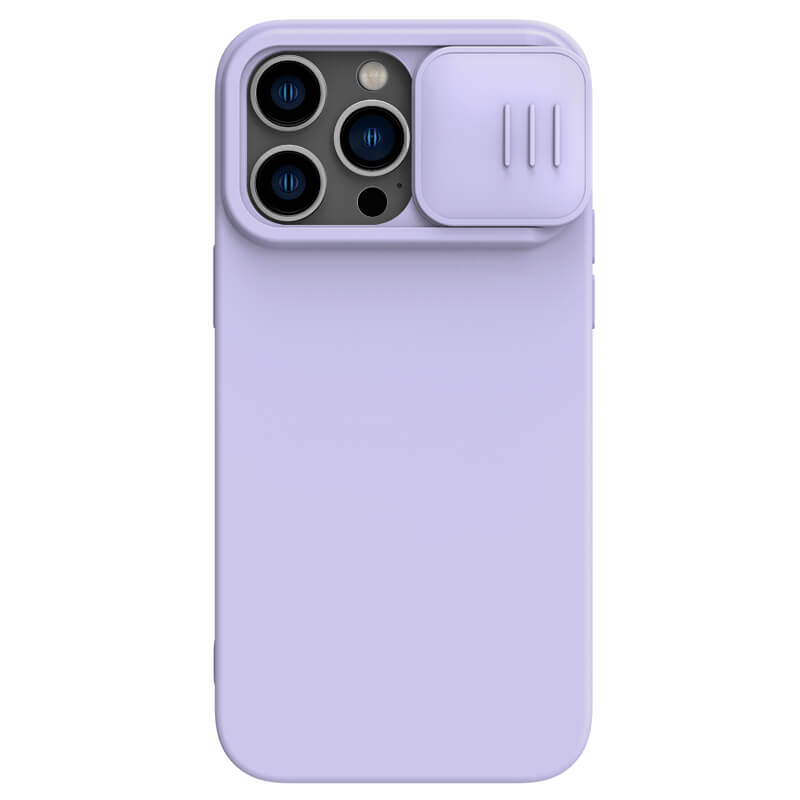 Zastitna maska (futrola) Nillkin CamShield Silky - iPhone 14 Pro Max 6.7 ljubicasta