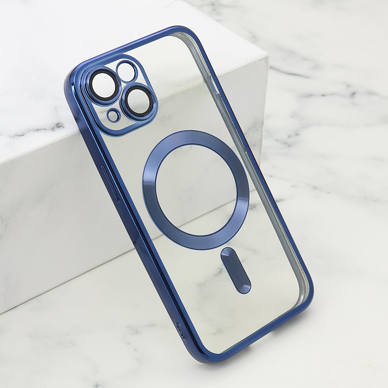 Zastitna maska (futrola) CAMERA PROTECT MagSafe - iPhone 15 plava (MS)
